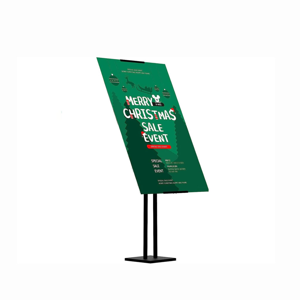 Display Height Adjustable Banner Stand - Gangshen material